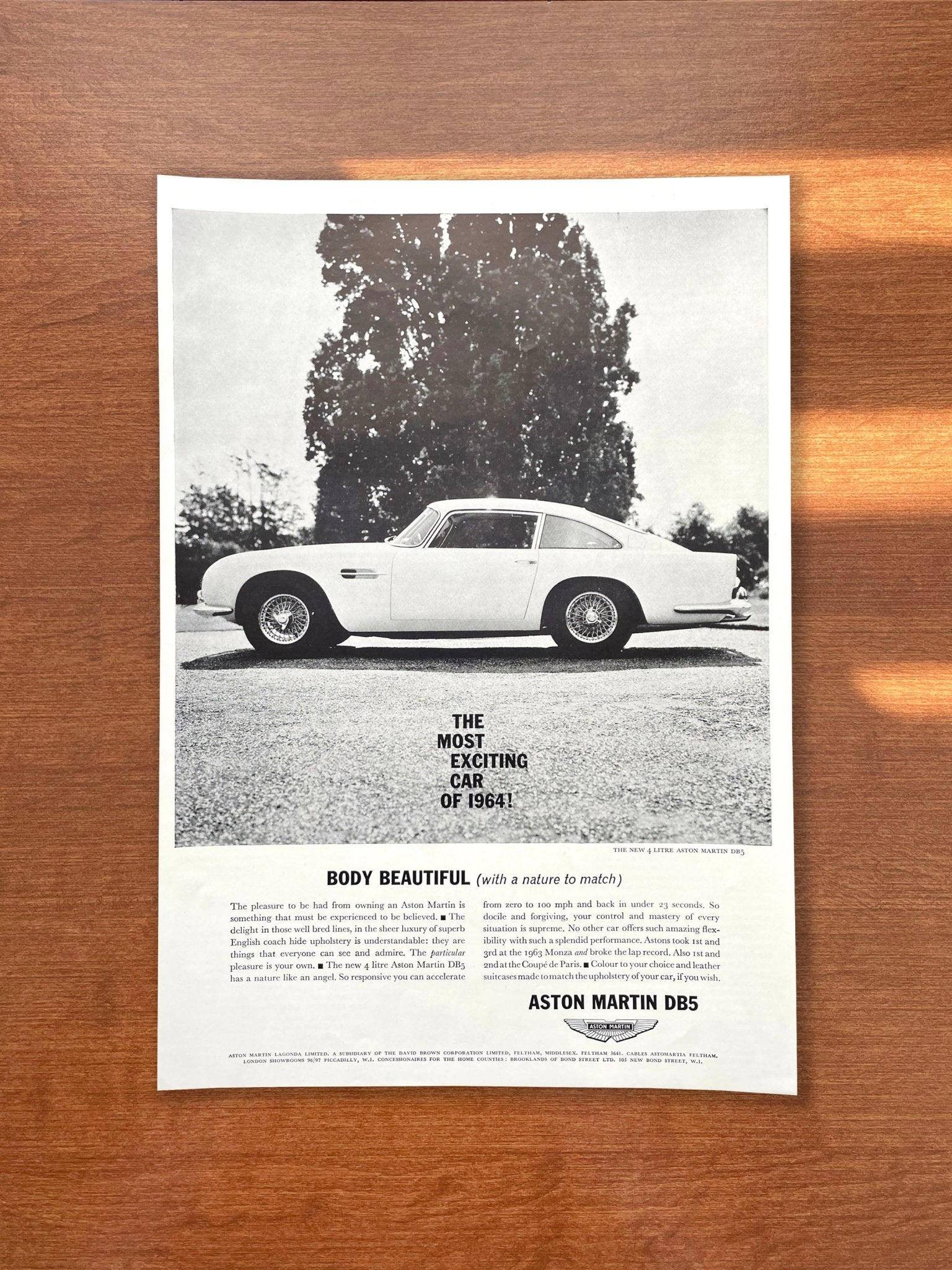 Aston Martin Ads, Vintage Magazine Advertisements | Ad Patina
