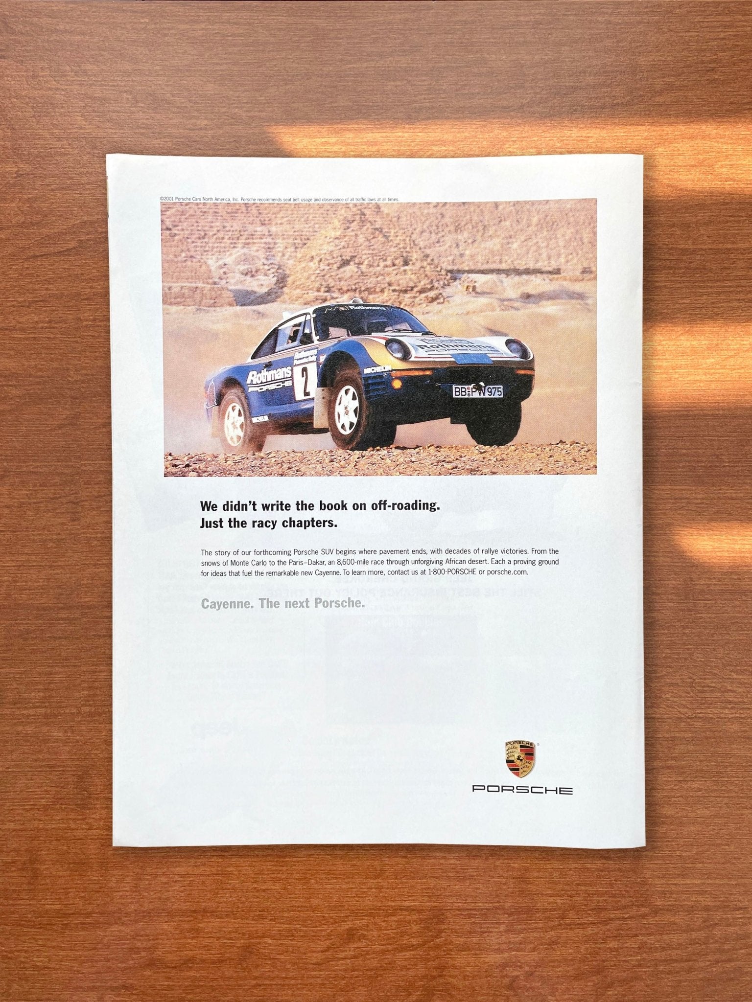 Porsche Cayenne Ads, Vintage Magazine Advertisements | Ad Patina