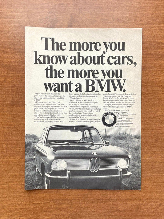 BMW Ads, Vintage Magazine Advertisements | Ad Patina