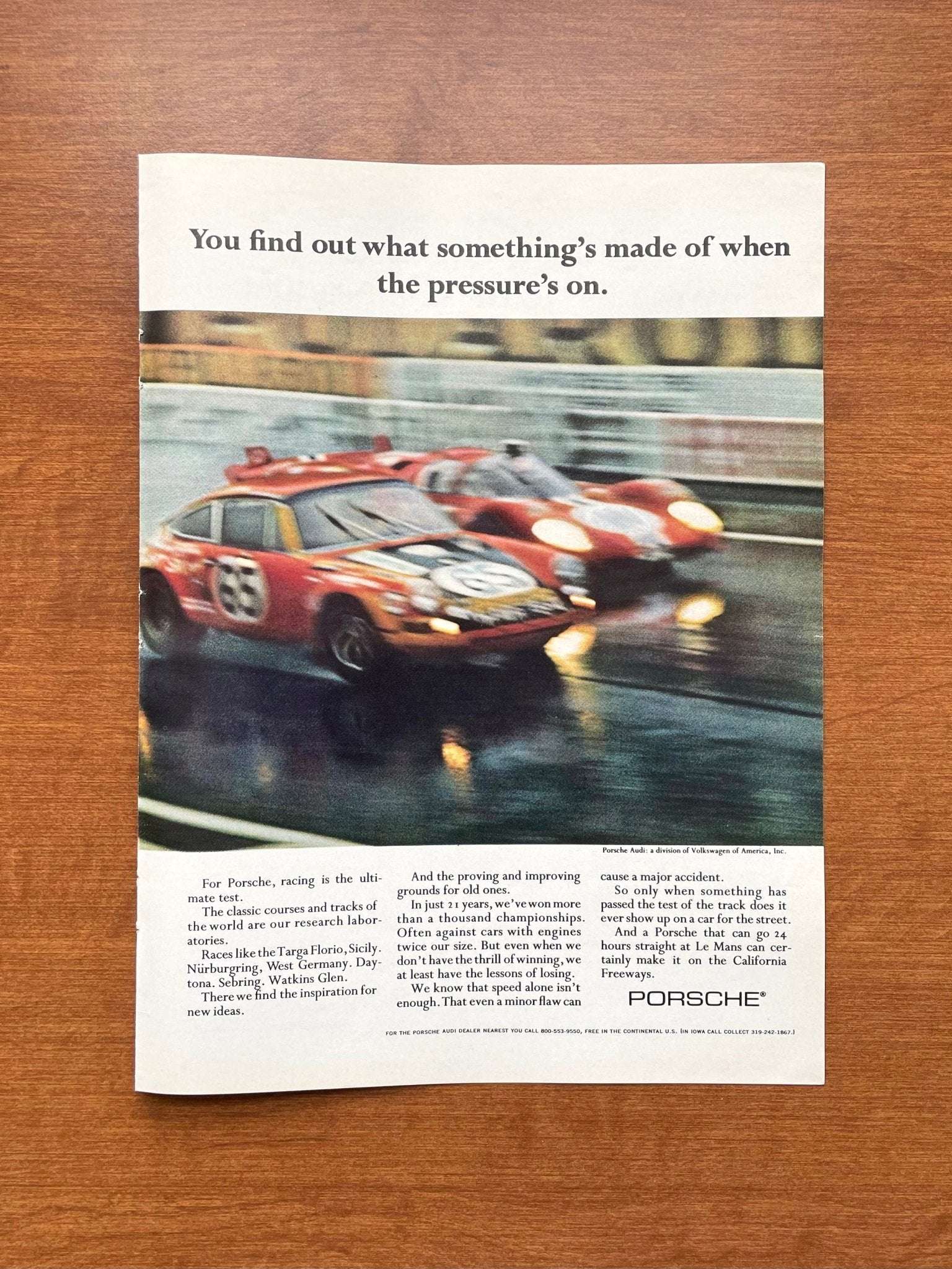 Air-Cooled Porsche 911 Ads, Vintage Magazine Advertisements | Ad Patina