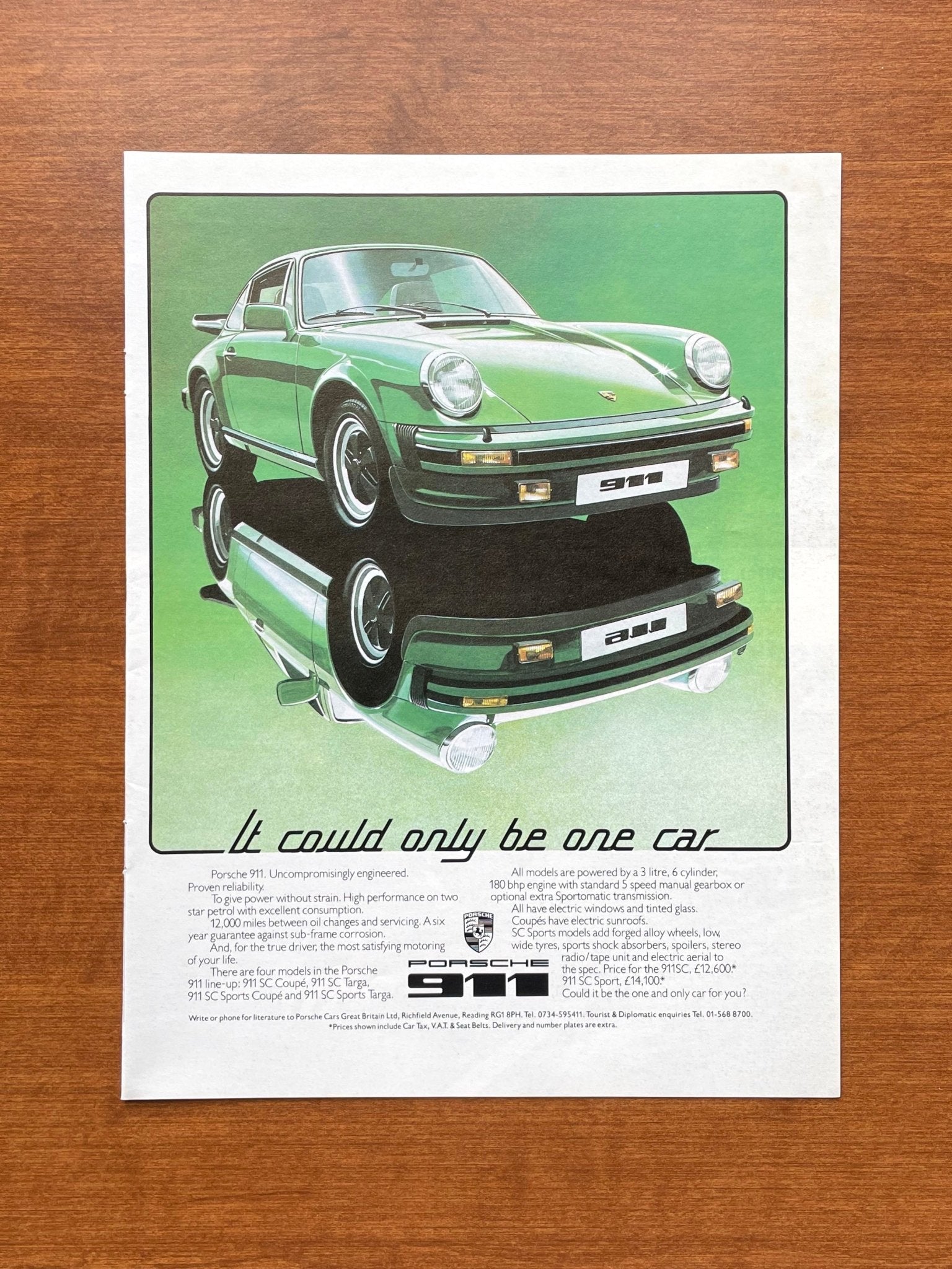 Air-Cooled Porsche 911 Ads, Vintage Magazine Advertisements | Ad Patina