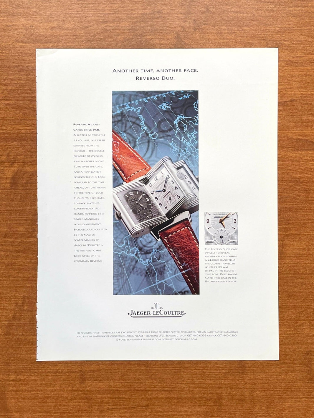Jaeger LeCoultre Ads, Vintage Magazine Advertisements | Ad Patina