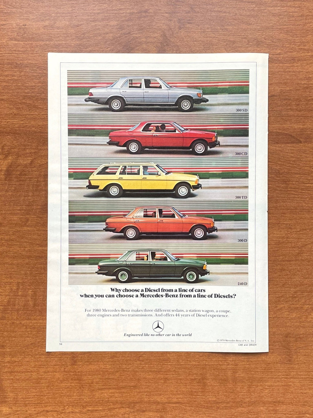 Mercedes Benz "Diesels" Advertisement | Ad Patina
