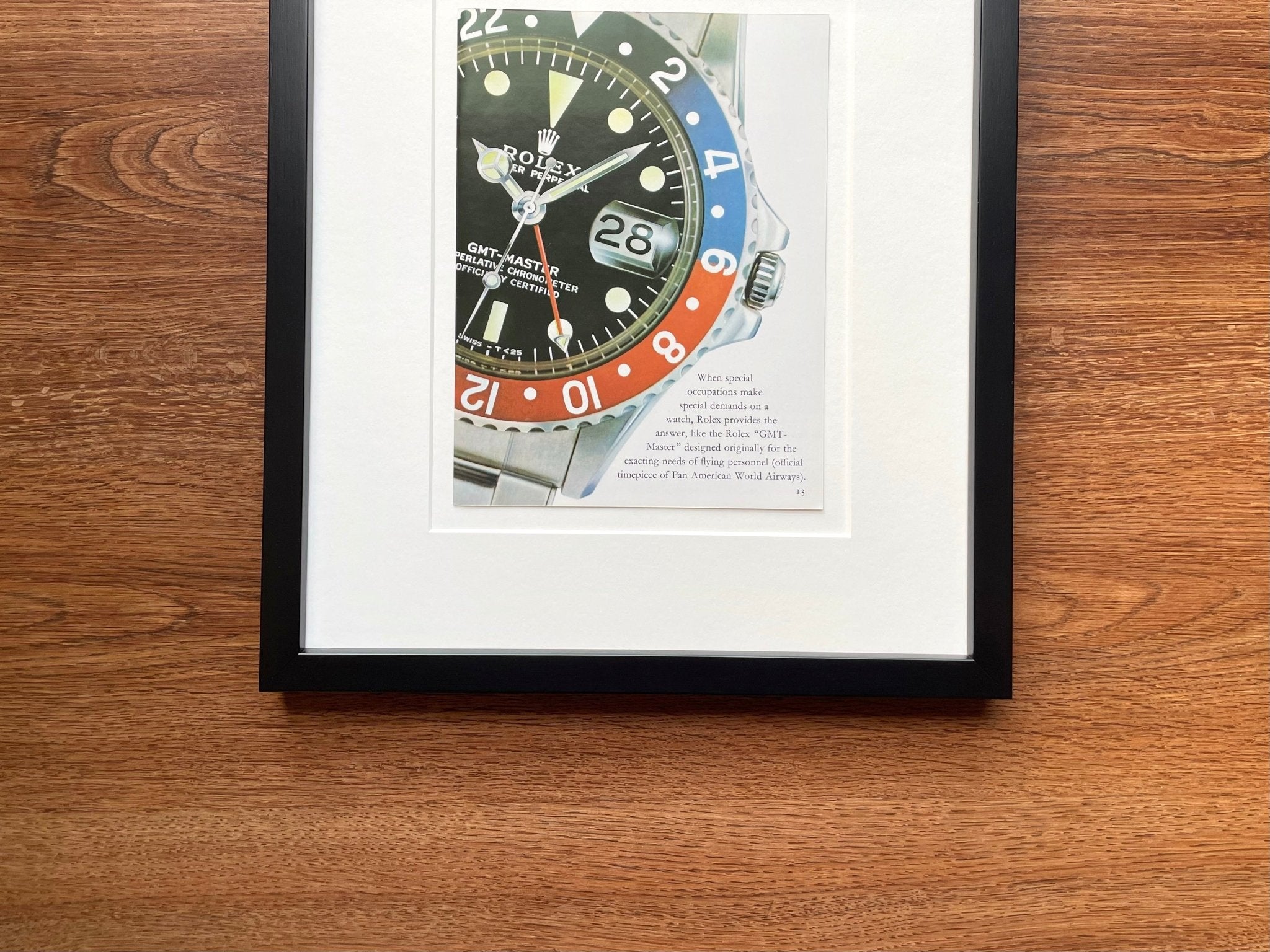 Original Rolex Catalog Page featuring GMT Master Ref. 1675 image in ...
