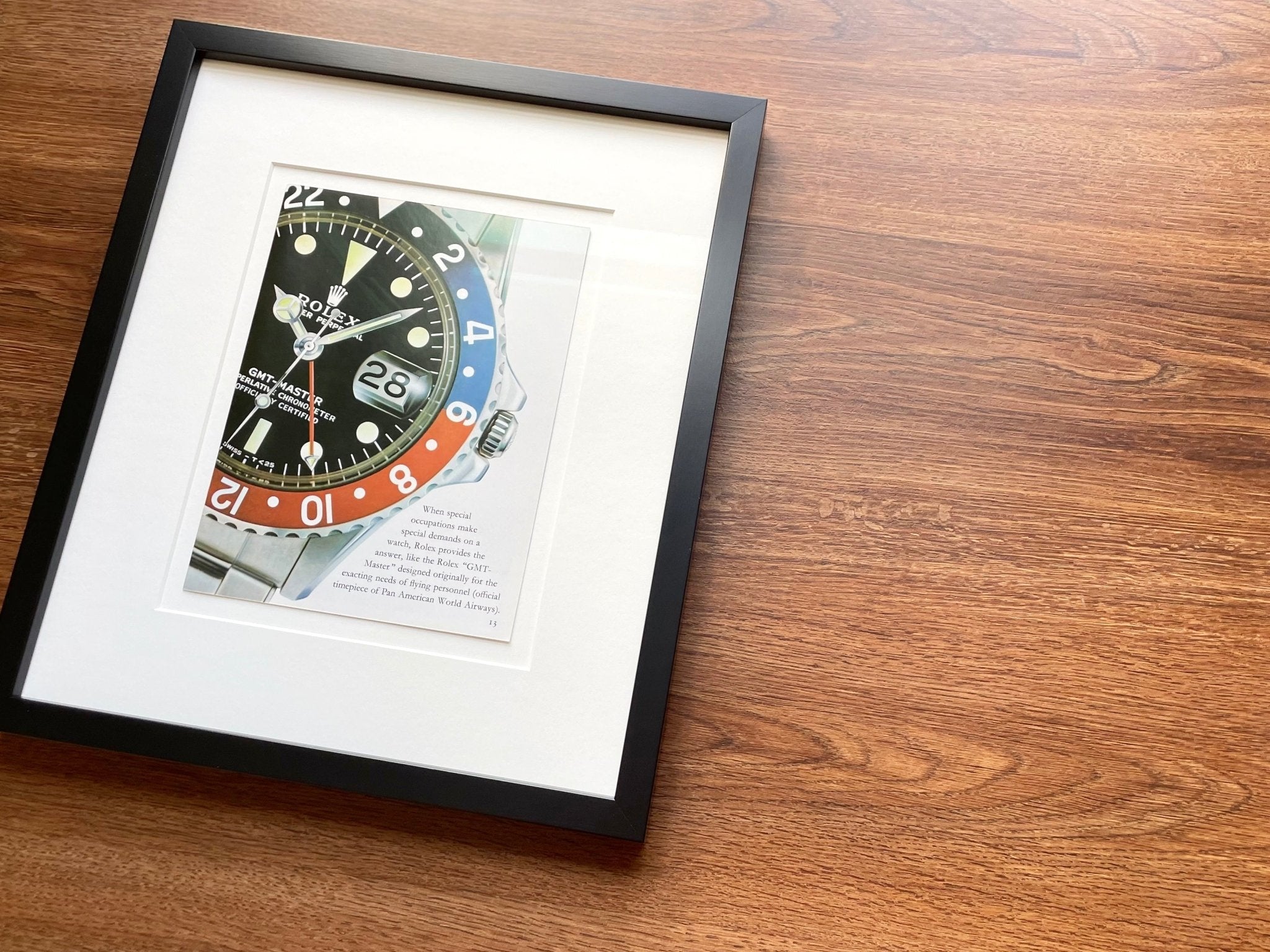 Original Rolex Catalog Page featuring GMT Master Ref. 1675 image in ...