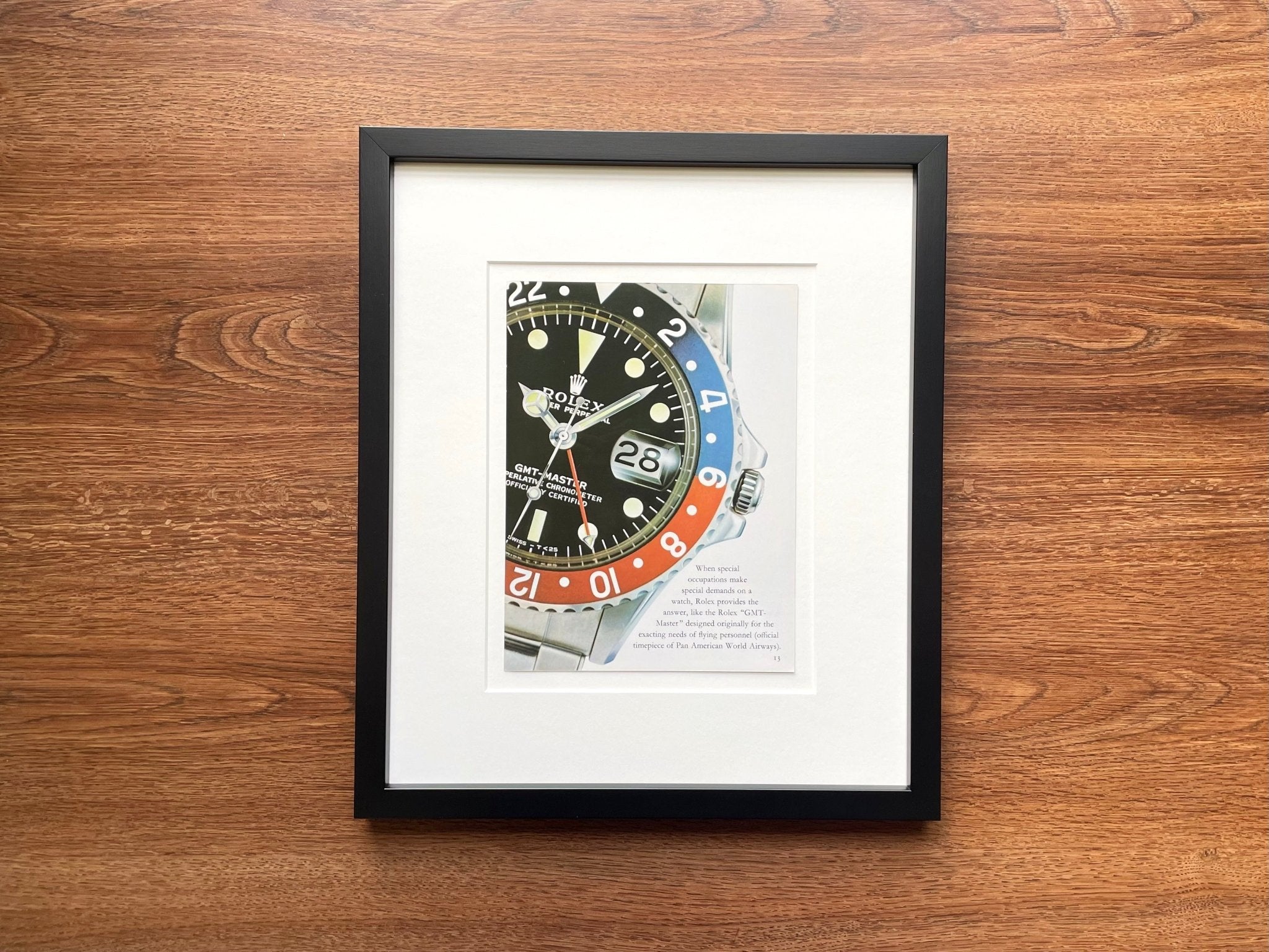 Original Rolex Catalog Page featuring GMT Master Ref. 1675 image in ...