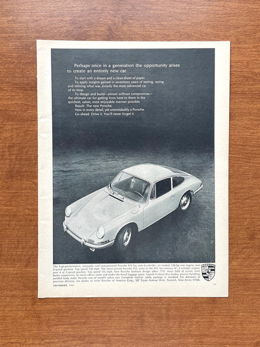 Air-Cooled Porsche 911 Ads, Vintage Magazine Advertisements | Ad Patina