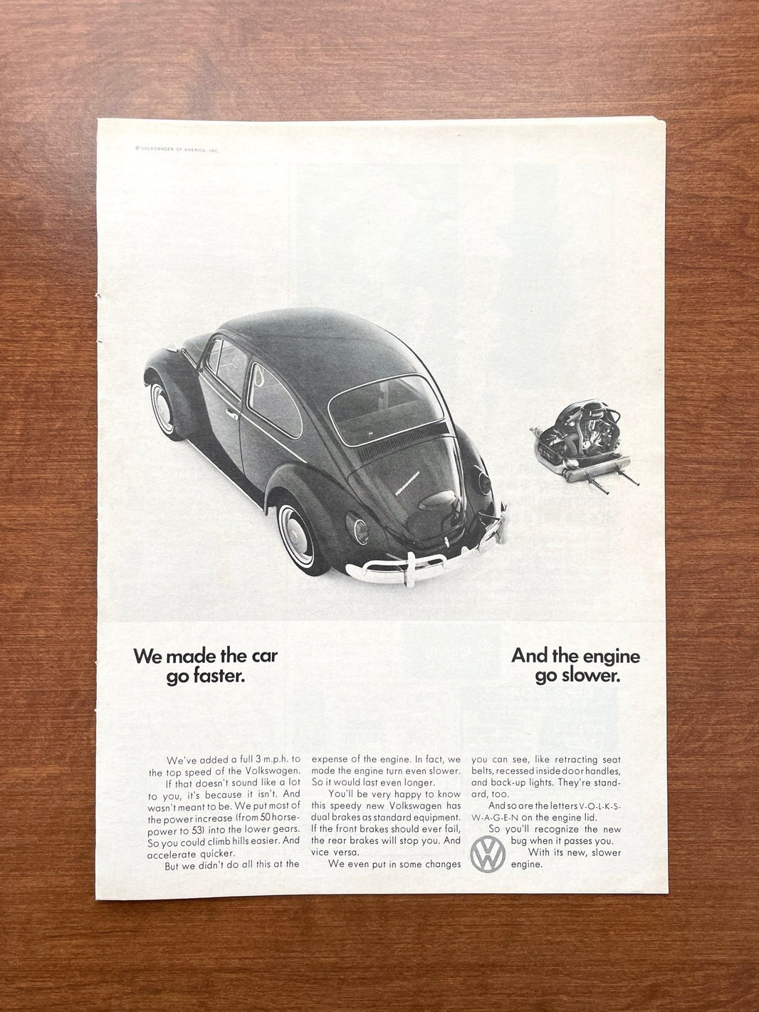 Volkswagen Ads, Vintage Magazine Advertisements | Ad Patina