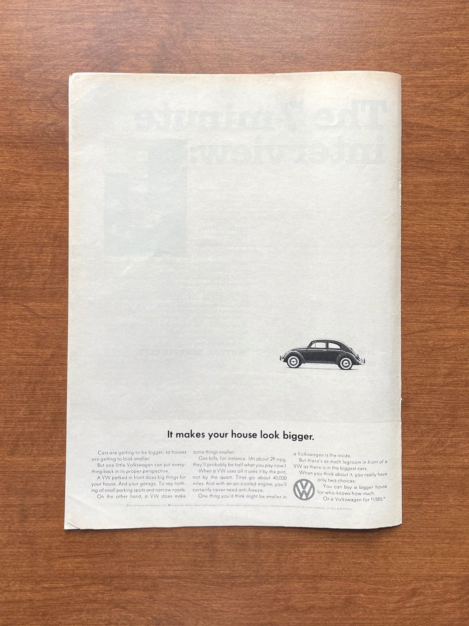 Volkswagen Ads, Vintage Magazine Advertisements | Ad Patina