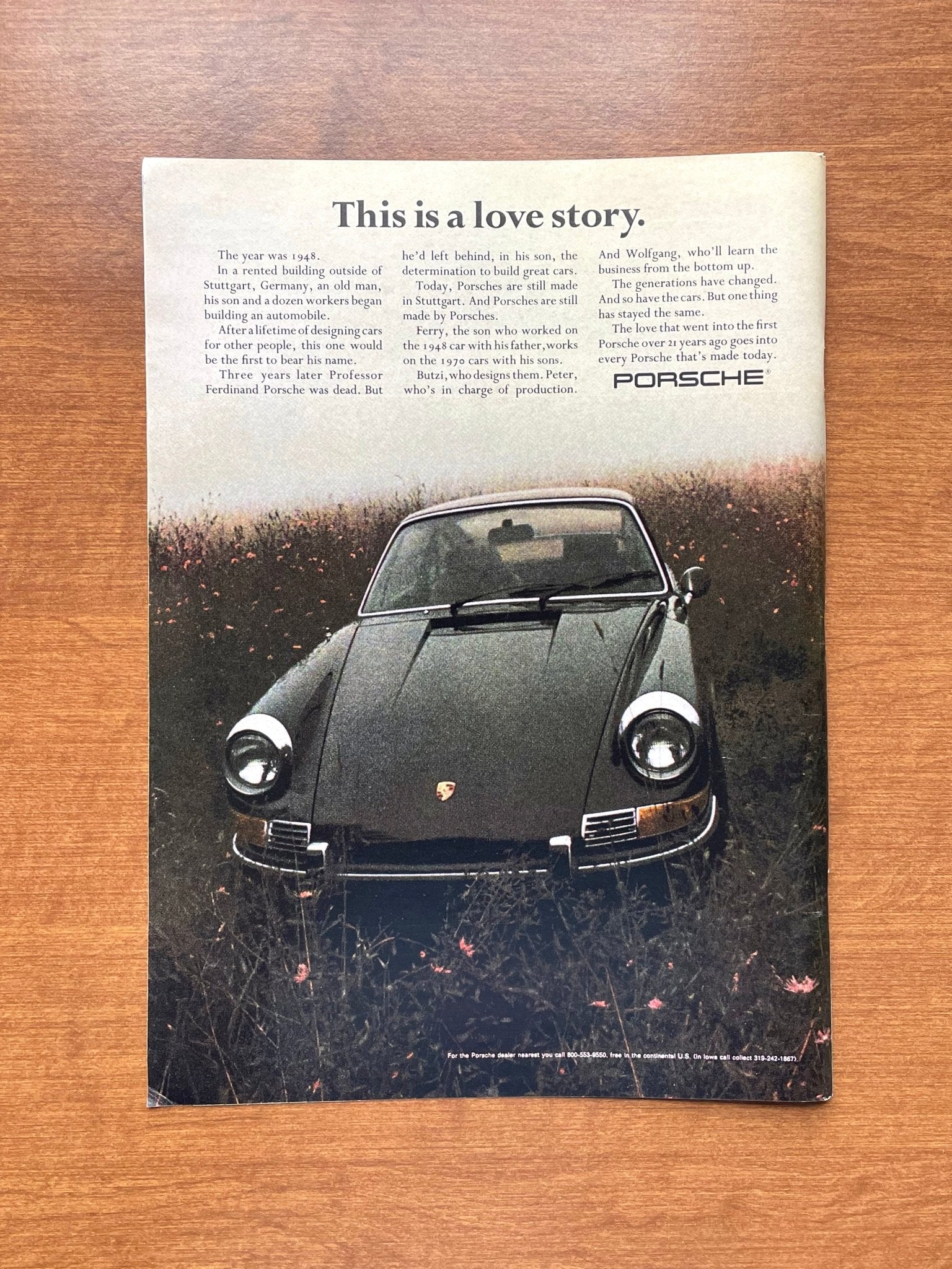 Air-Cooled Porsche 911 Ads, Vintage Magazine Advertisements | Ad Patina
