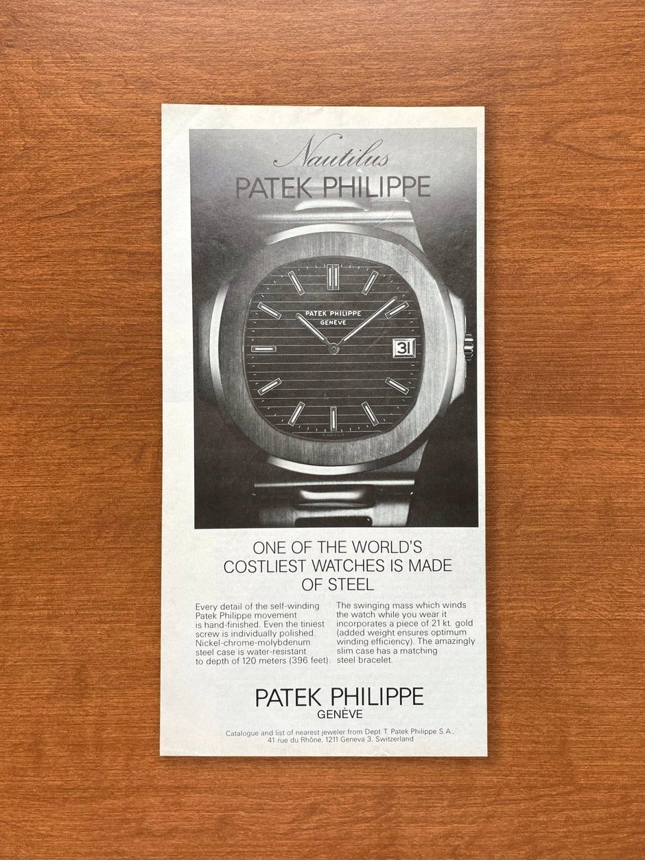 Patek Philippe Ads, Vintage Magazine Advertisements | Ad Patina