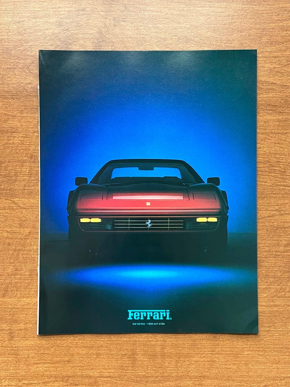 1986 Ferrari Advertisement | Ad Patina