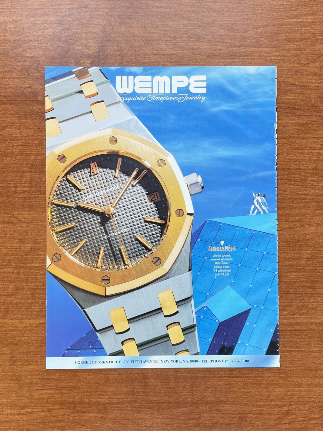 Audemars Piguet Ads, Vintage Magazine Advertisements | Ad Patina