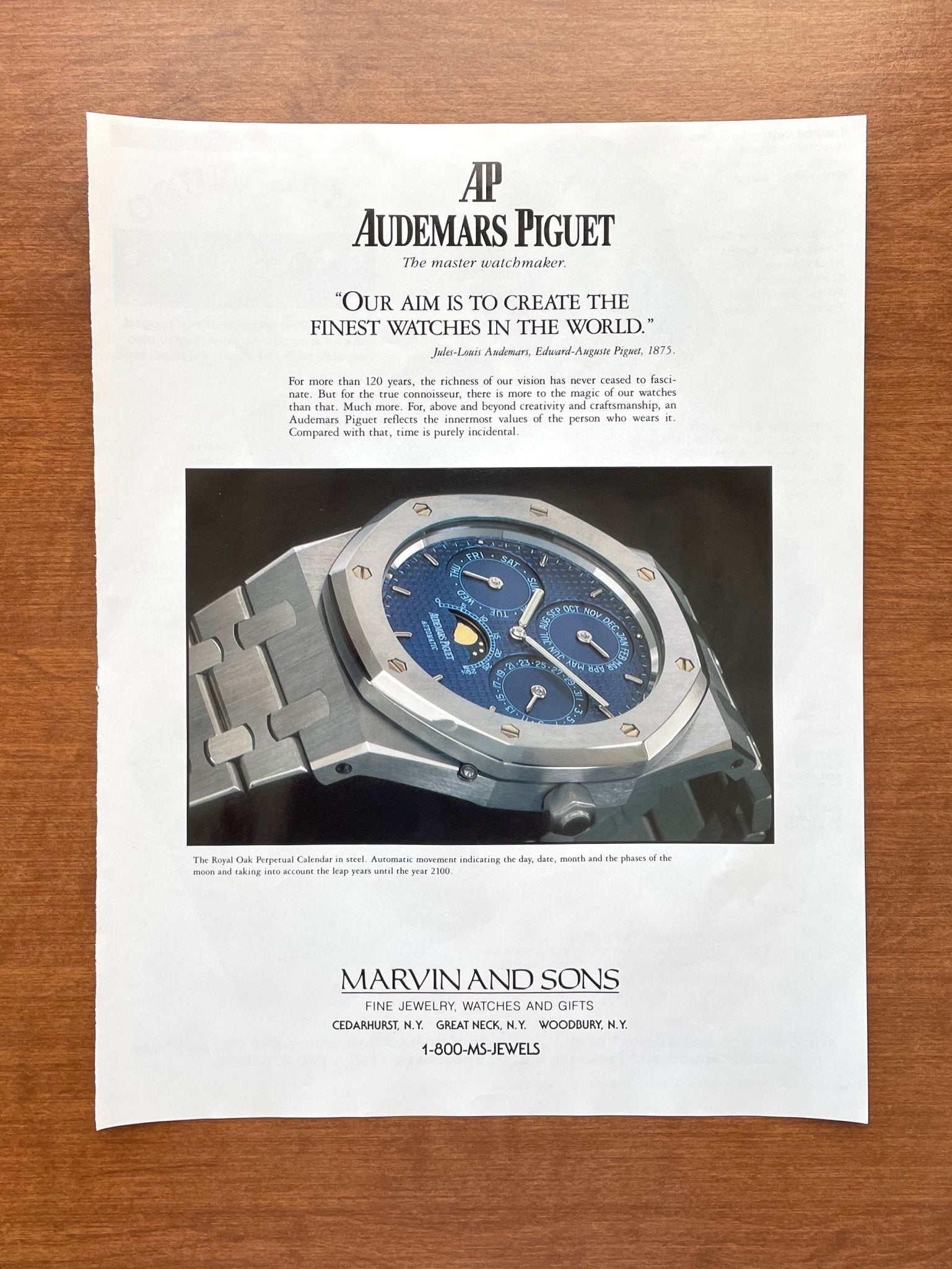Audemars Piguet Ads, Vintage Magazine Advertisements | Ad Patina