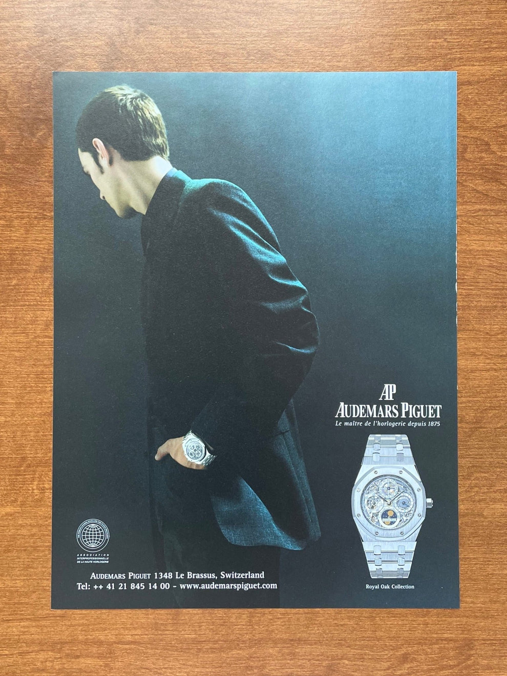 2001 Audemars Piguet Royal Oak Perpetual Skeleton Advertisement | Ad Patina