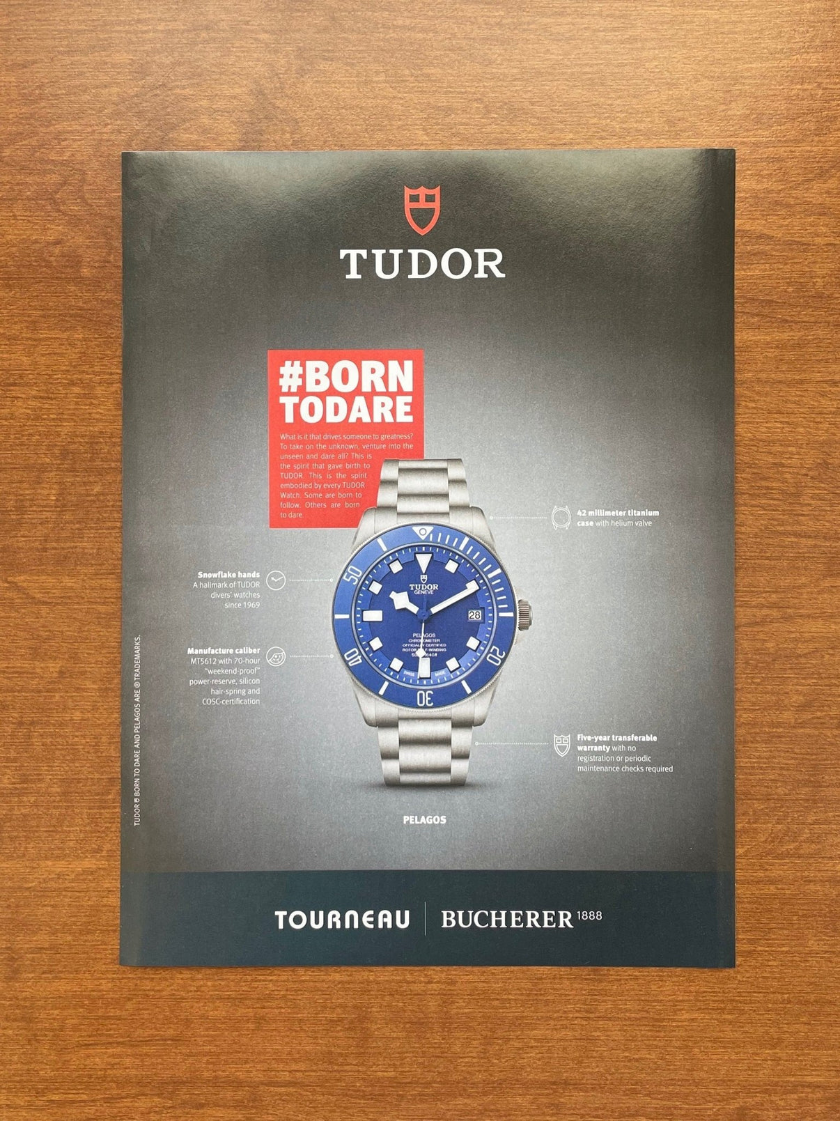 2021 Tudor Pelagos Advertisement | Ad Patina