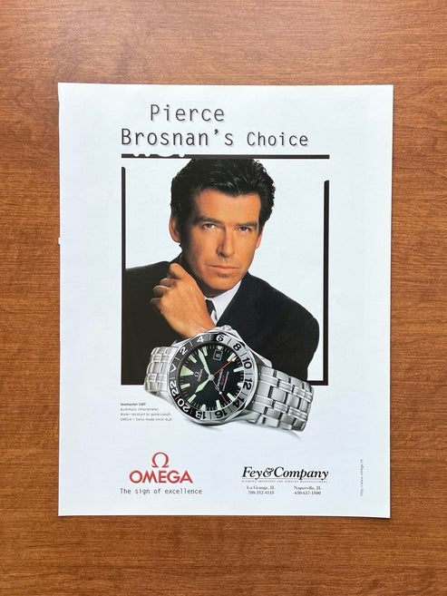 Omega Seamaster GMT Advertisement | Ad Patina